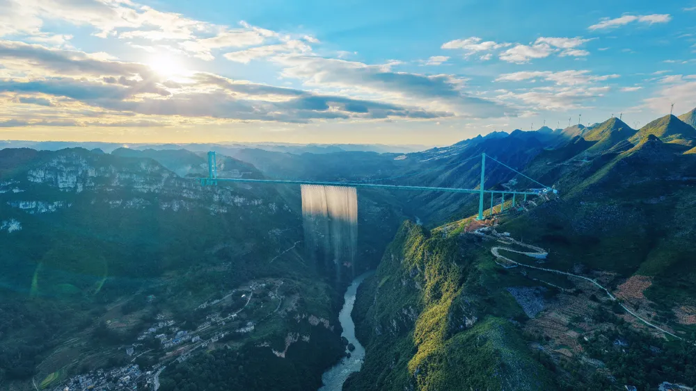 Huajiang Grand Canyon Bridge Blends Engineering with Tourism | China Voyage